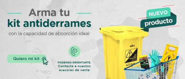 Kit Antiderrames | Almohadas Absorbentes | Tarimas Antiderrames